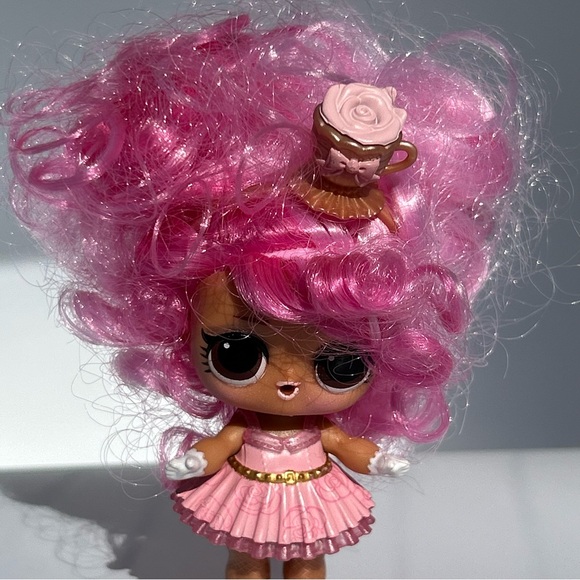 L.O.L. Surprise! | Hair | Lol Surprise Doll Pink Curly Hair Tea Cup ...